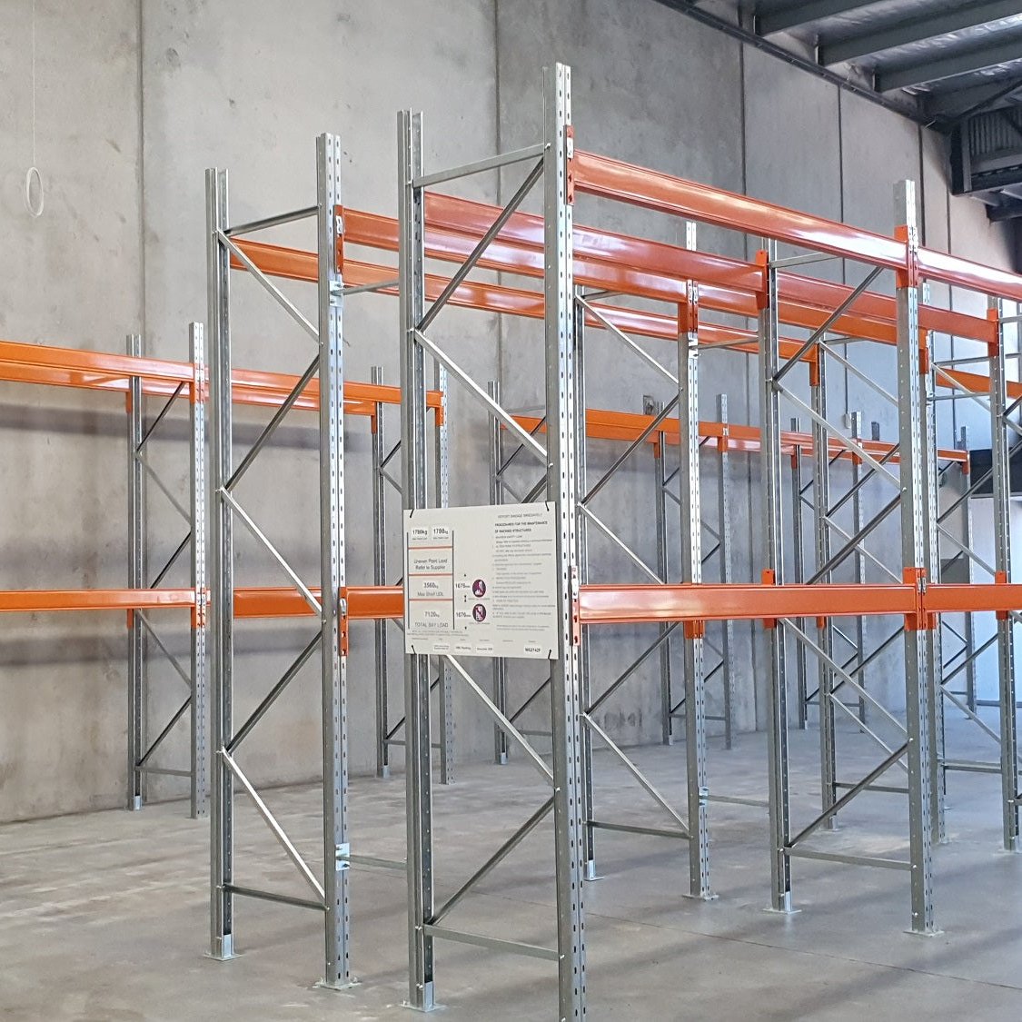 610mm Deep Pallet Racking Frames — Shelving Supply Australia